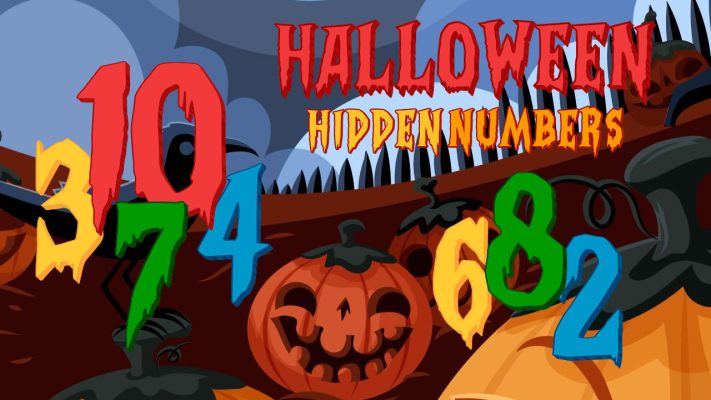 Halloween Hidden Numbers - Find The Spooky Secrets - Play Now Online