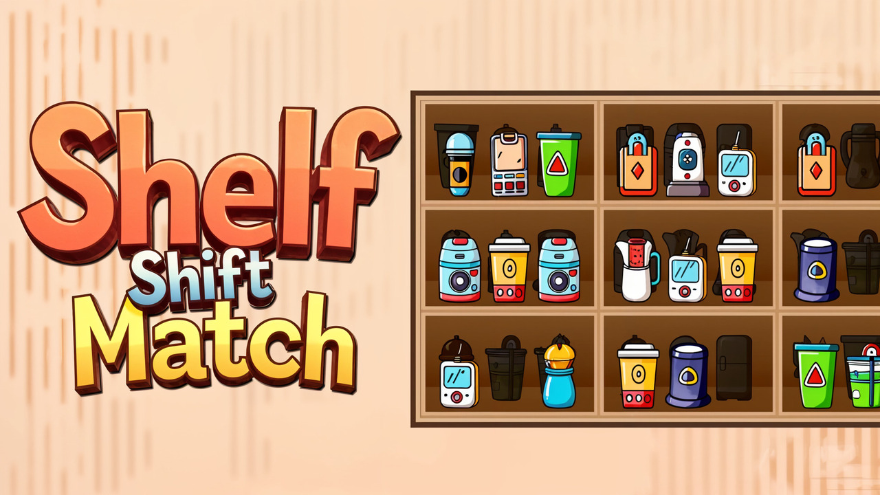 Shelf Shift Match - Engaging Match-3 Puzzle Game - Play Now Online